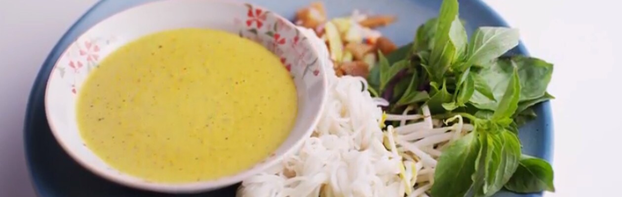 Southern Thai Curry with Barracuda